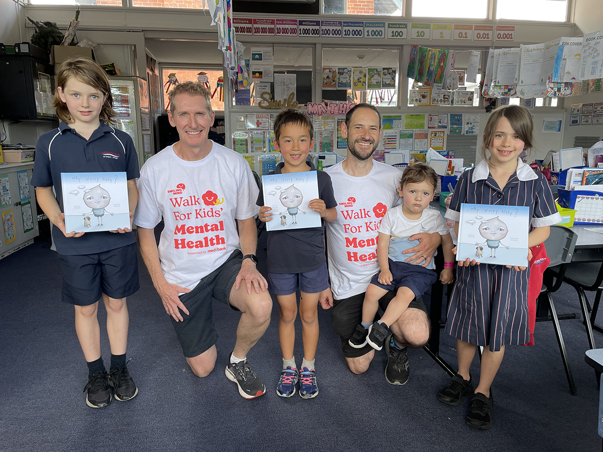 Meet the duo who walked 50km in one day to raise money for kids’ mental health